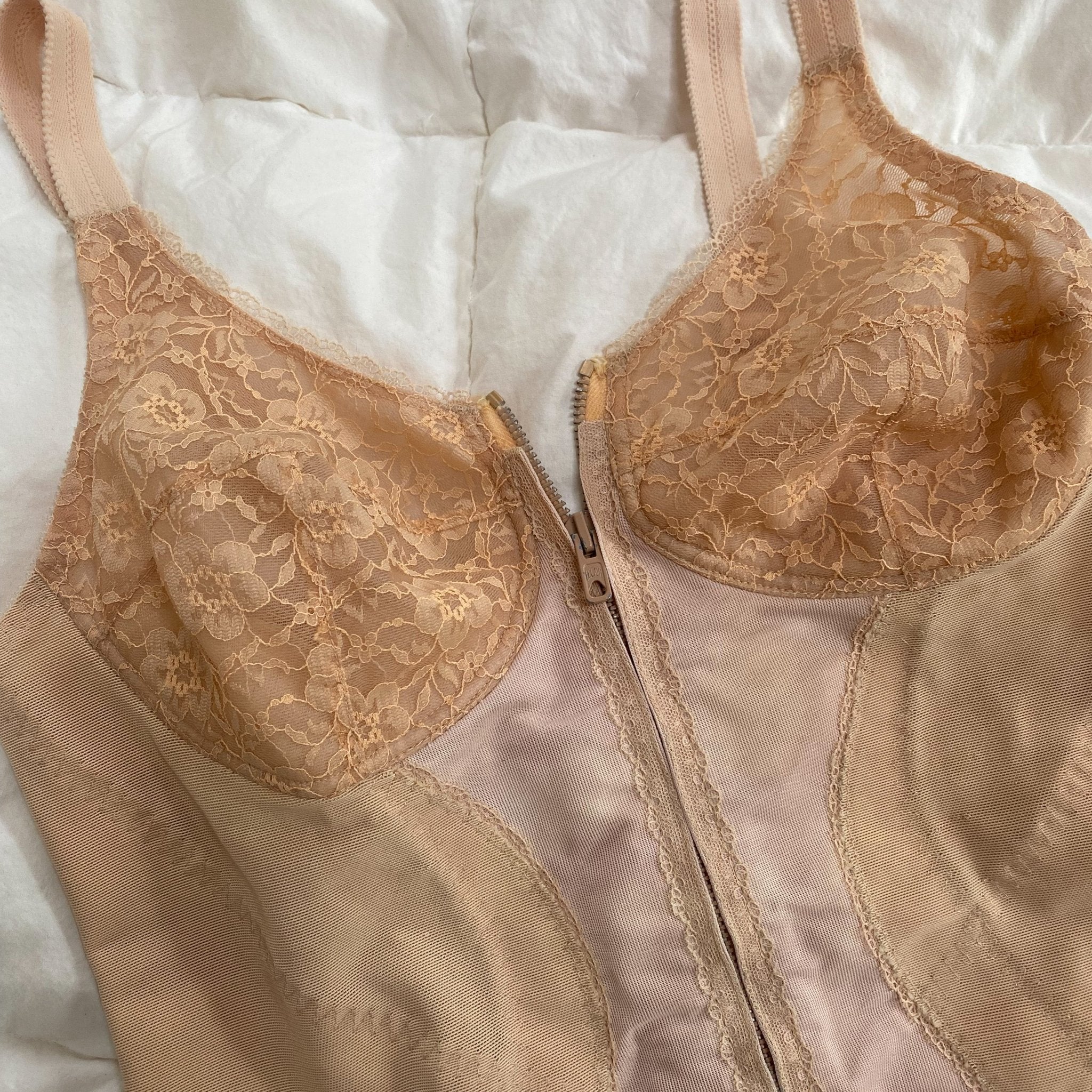 80s French Corselette Bodysuit | ani vintage – Ani Vintage