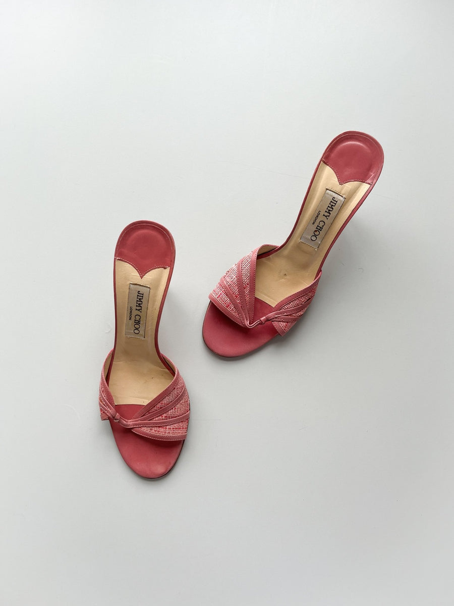 Pink Jimmy Choo Slip Ons | ani vintage – Ani Vintage